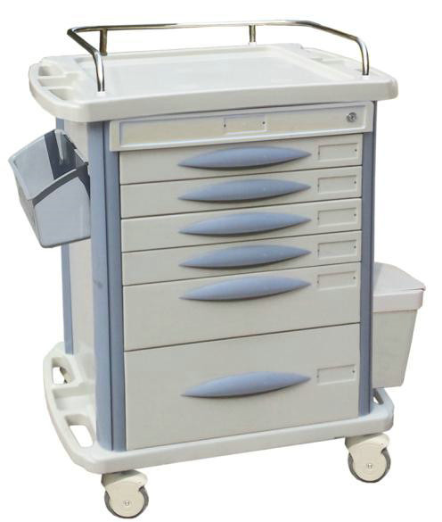 Luxury Drug Medical Storage Carts / Medication Carts For Hospitals ...