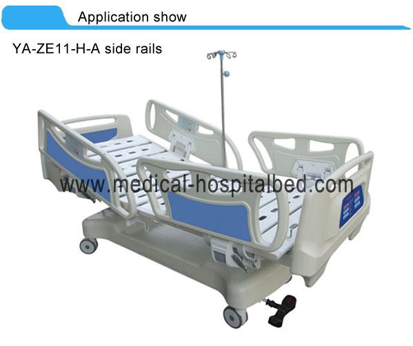 Electric Collapsible Hospital Portable Bed Rails With Control Panel