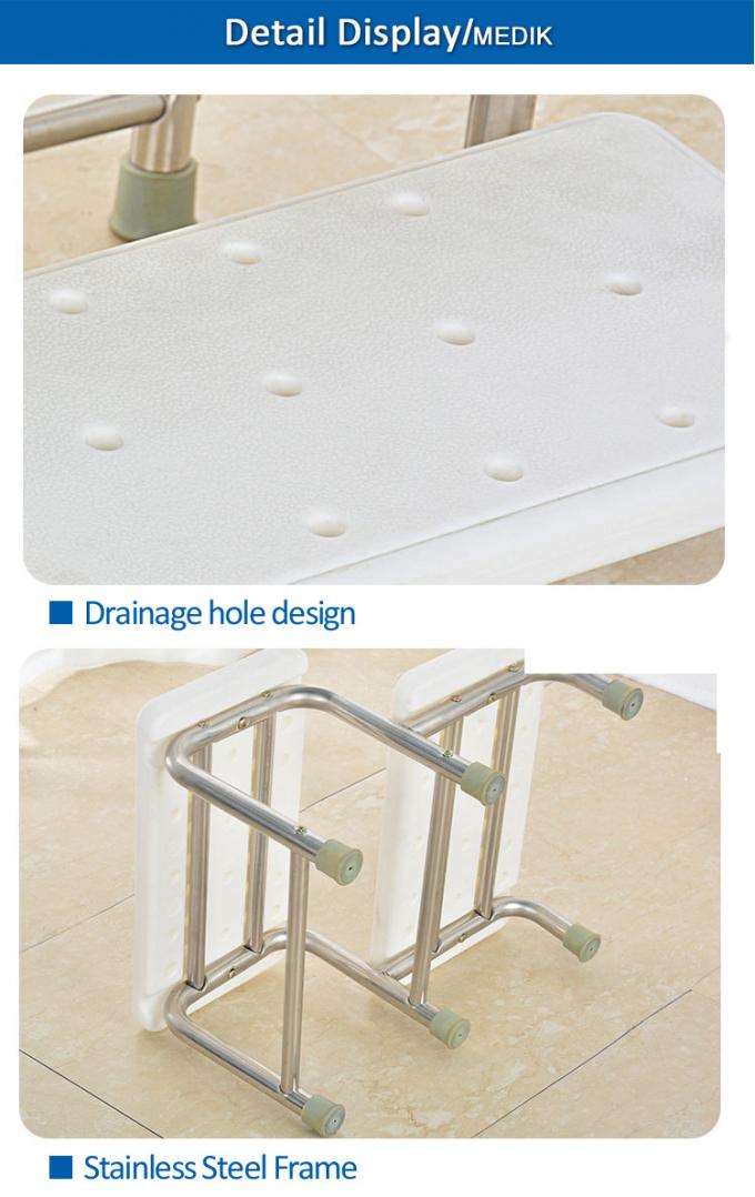 Double Step Medical Foot Step Stool With ABS Platform For Hospital