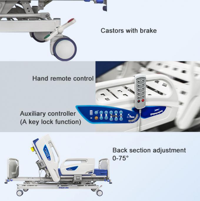 3 Functions Electric Patient Hospital Bed Medical Equipment Patient Icu ...