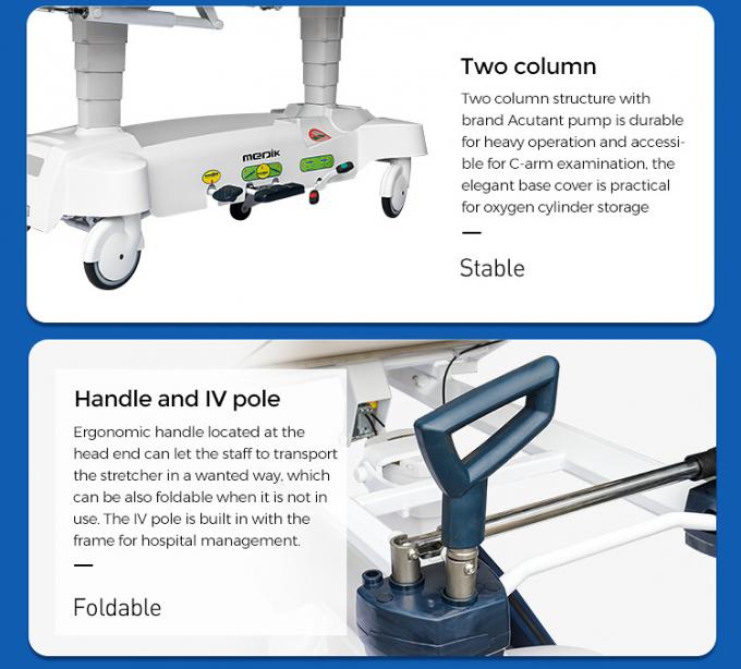 Clinic Patient Transport Trolley Patient Transfer Stretcher X-ray Radio ...