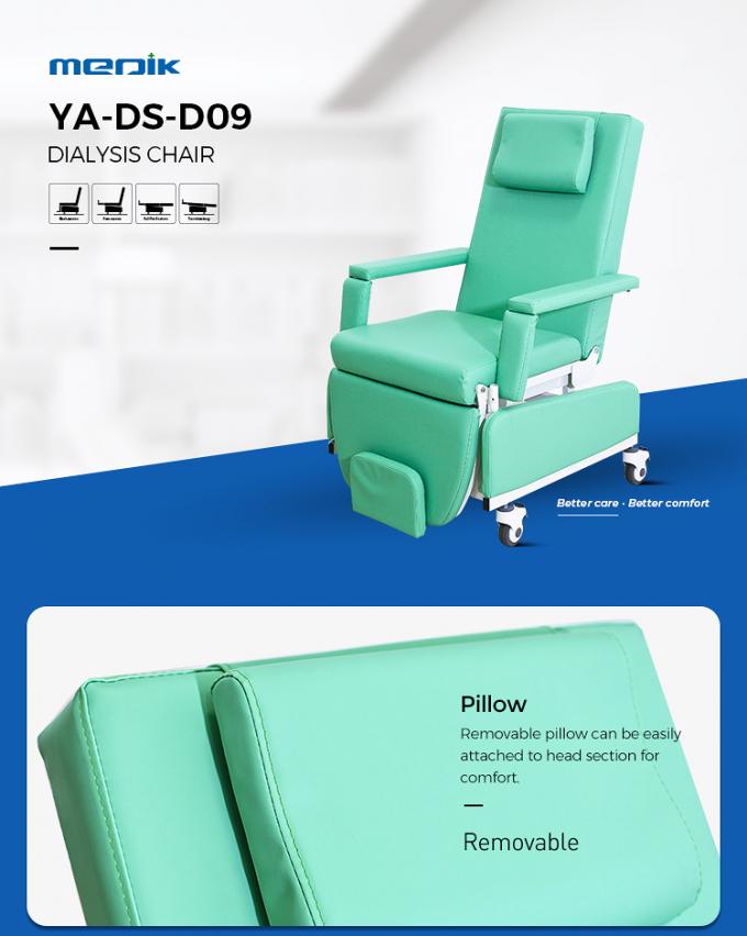 Hospital CPR Function Patient Electric Hemodialysis Chair Adjustable ...