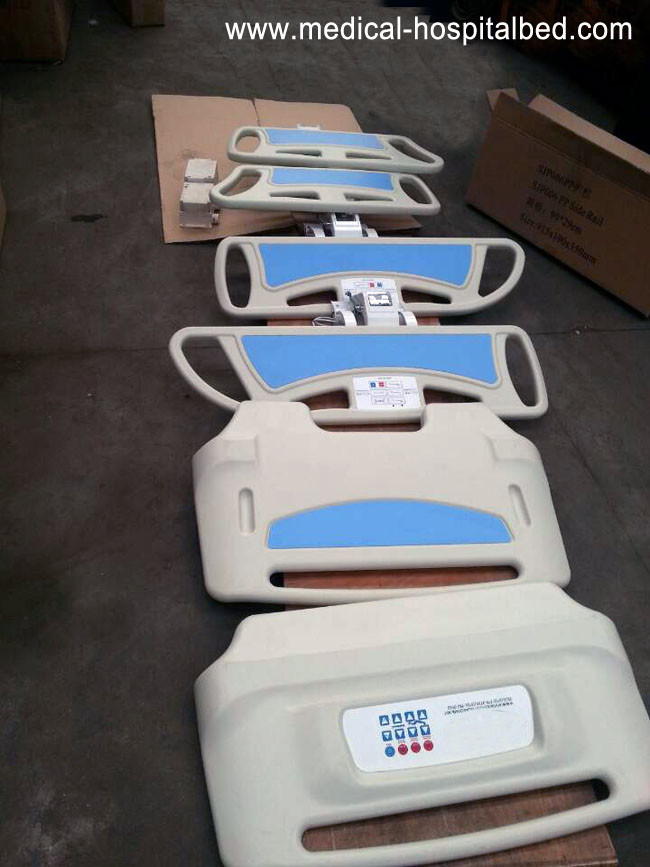 ABS Parts Siderails Head / footboard With Controller Panel hospital bed ...