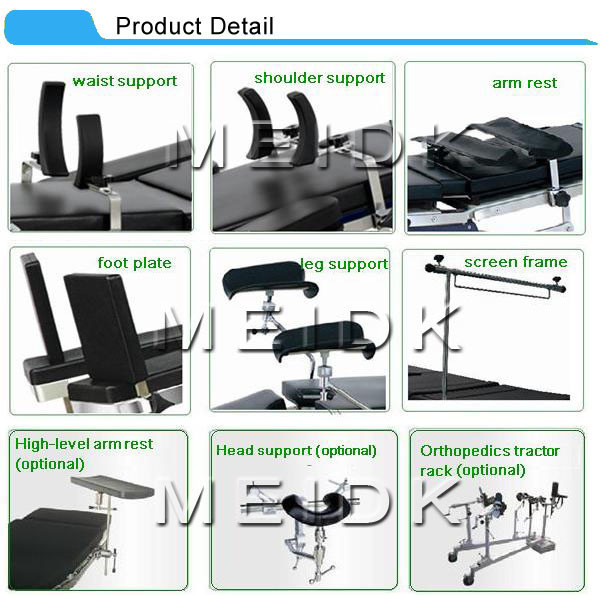 Double Decker Tabletop Orthopedic Surgical Operating Table With ...